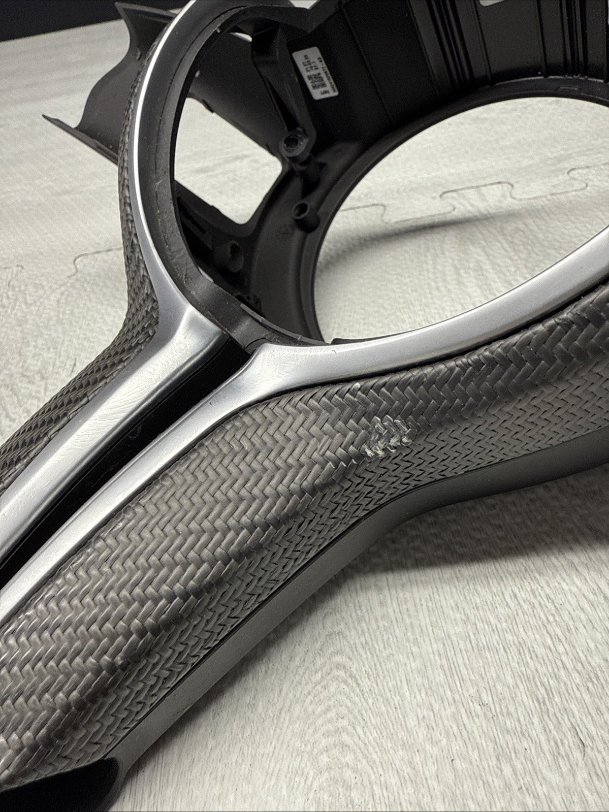 15-21 BMW M2 M3 M4 F87 F80 F82 F83 STEERING WHEEL DRY CARBON TRIM COVE ...