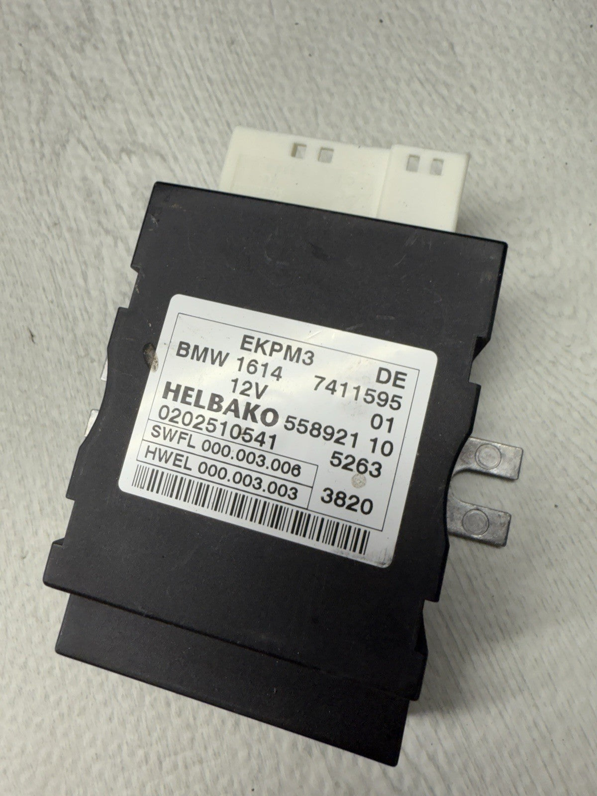 BMW F10 F12 F80 F82 F16 M3 M4 M5 M6 EKPM3 Helbako Fuel Pump Control Mo ...