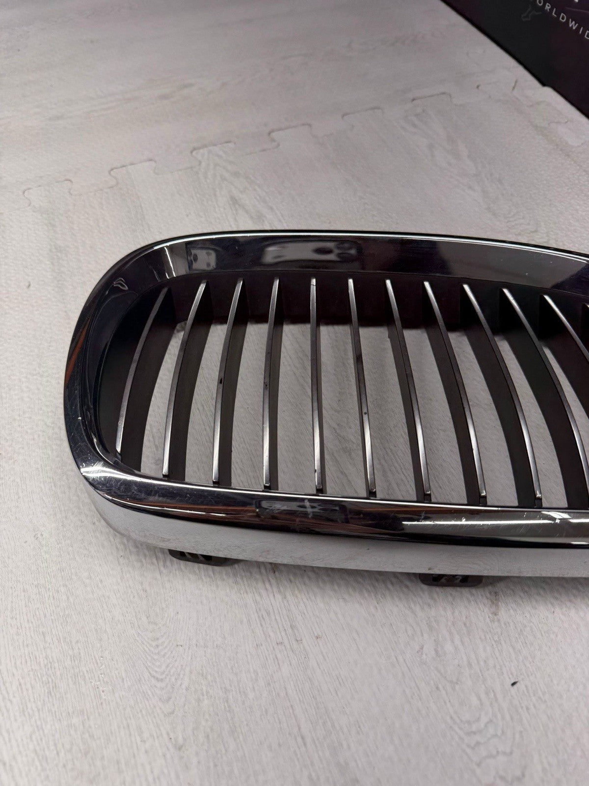 08-13 BMW E90 E92 E93 M3 Front Kidney Grille Right Chrome / Chrome Fin ...