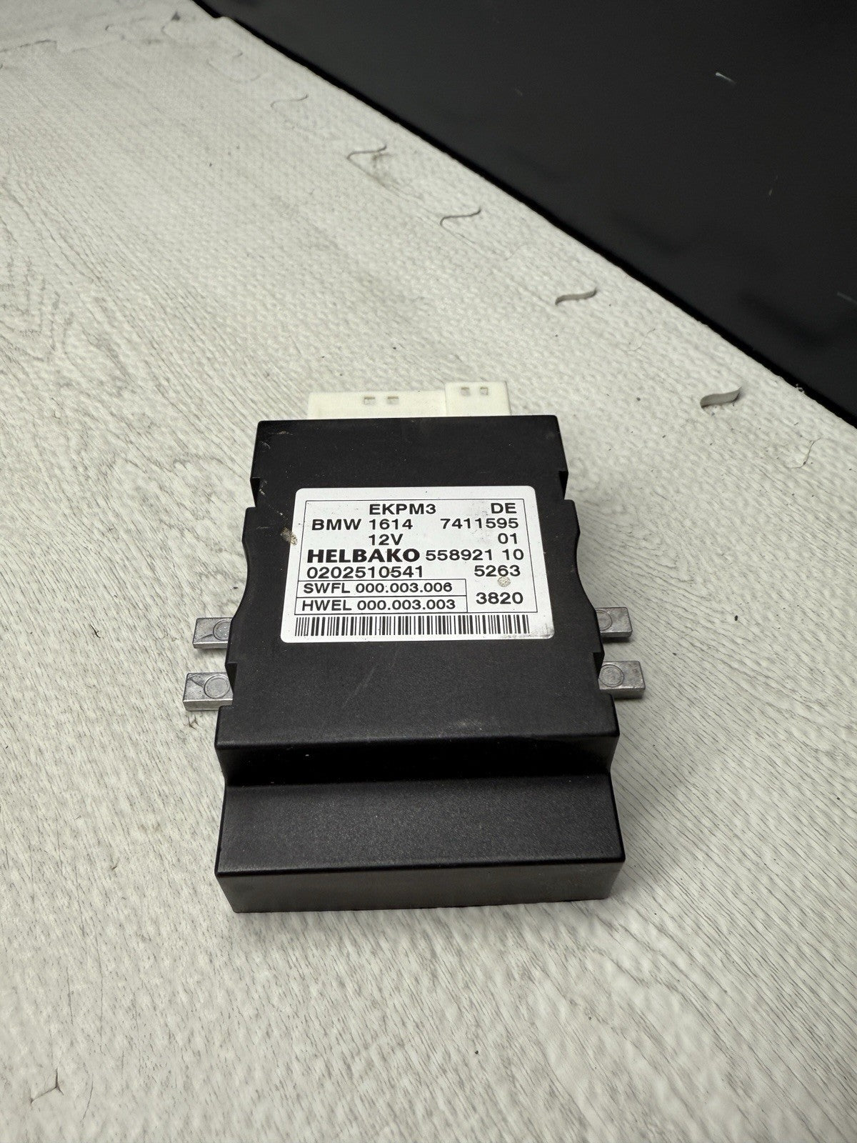 BMW F10 F12 F80 F82 F16 M3 M4 M5 M6 EKPM3 Helbako Fuel Pump Control Mo ...